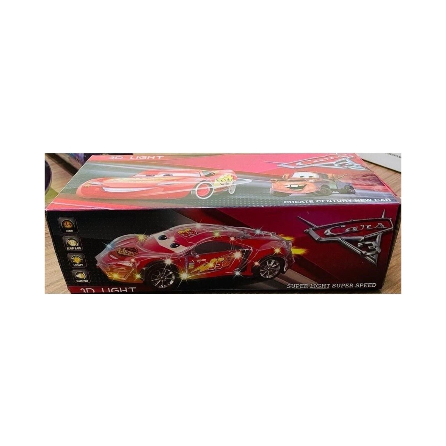 Cango Cars 3 Şimşek Mcqueen Oyuncak Araba Sesli Işıklı Fiyatı