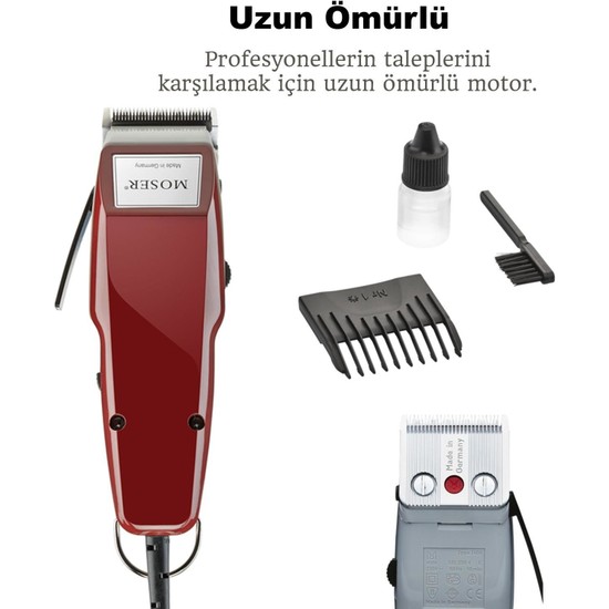 Moser Traş Makinası 1400-50 Fiyatı - Taksit Seçenekleri
