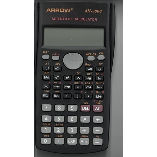 Arrow AH-3806 Fonksiyonlu 10 Haneli Hesap Makinesi Ah Fiyatı