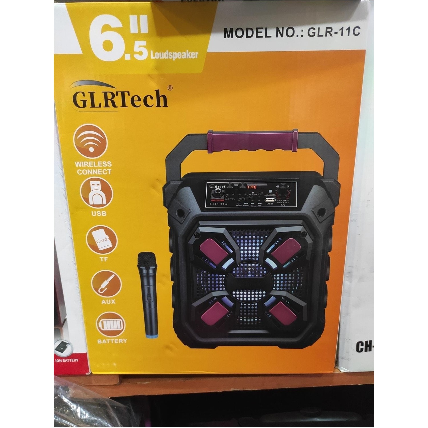 Glrtech Gltech GLR-11C Taşınabilir Bluetooth Amfili Hoparlör Fiyatı