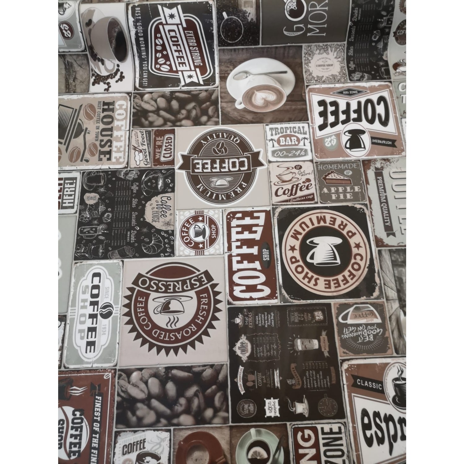 Akseren Pvc Mineflo Zemin Kaplaması Coffee Desen Pvc En: 2 Fiyatı