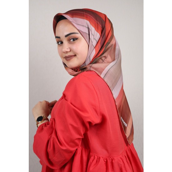 Miray Miray Desenli Soft El Dikişli Eşarp - Desen-01 - Fiyatı