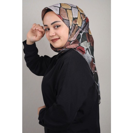 Scarfella Yaz Esintisi Fresh Eşarp - Desen-23 - Renk-07 -49 Fiyatı