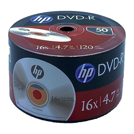 Hp Dvd-R 16X 4.7 GB 50 Li Paket Boş Hp DVD Fiyatı