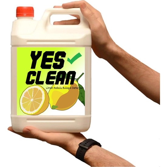 Yes Clean Limon Kokulu Sıvı Bulaşık Deterjanı 5 lt - OnuAl Fiyat Arşivi