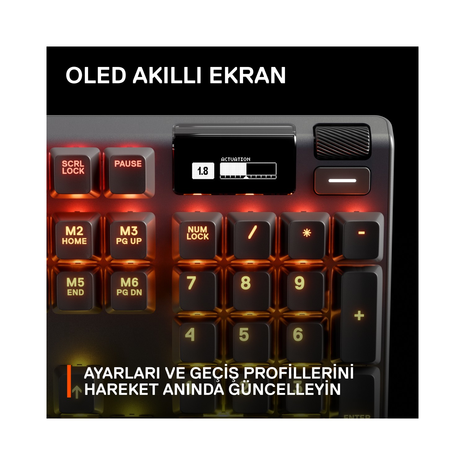 SteelSeries Apex Pro UK - Ayarlanabilir Omni Switch Mekanik Fiyatı