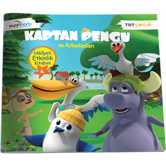 Kaptan Pengu ve Arkadaşları Hikayeli Etkinlik Kitabı Kitabı