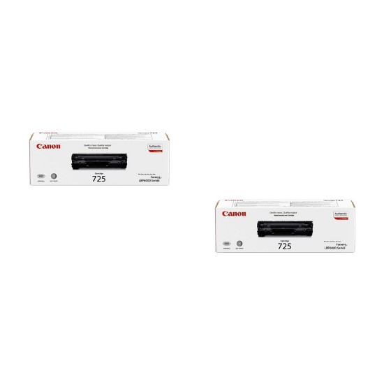 inktex Canon CRG-725 Orjinal Toner 2'li Avantaj Paket Fiyatı