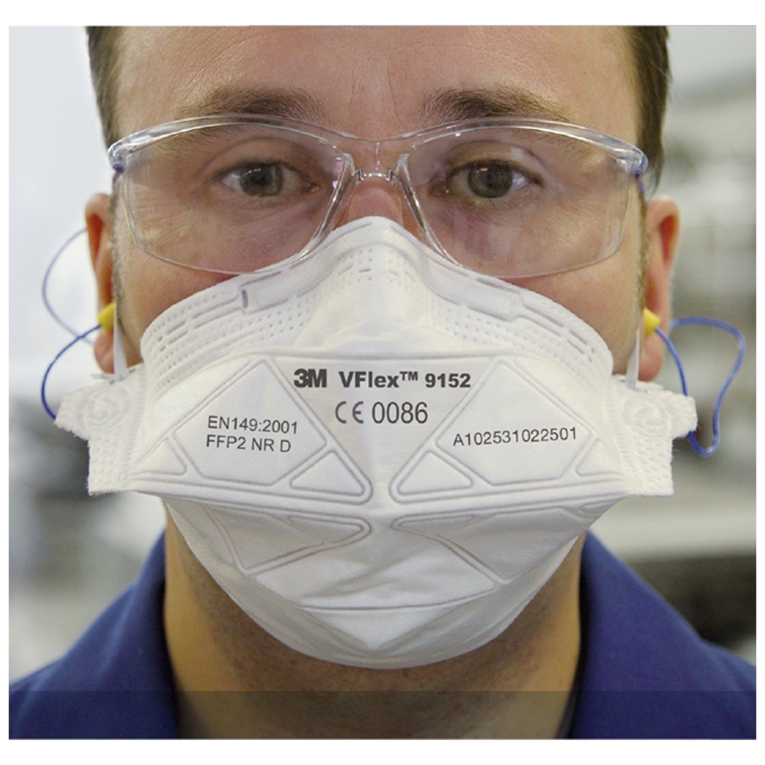 3m Vflex 9152E FFP2 Ventilsiz Toz ve Sis Solunum Koruyucu Fiyatı