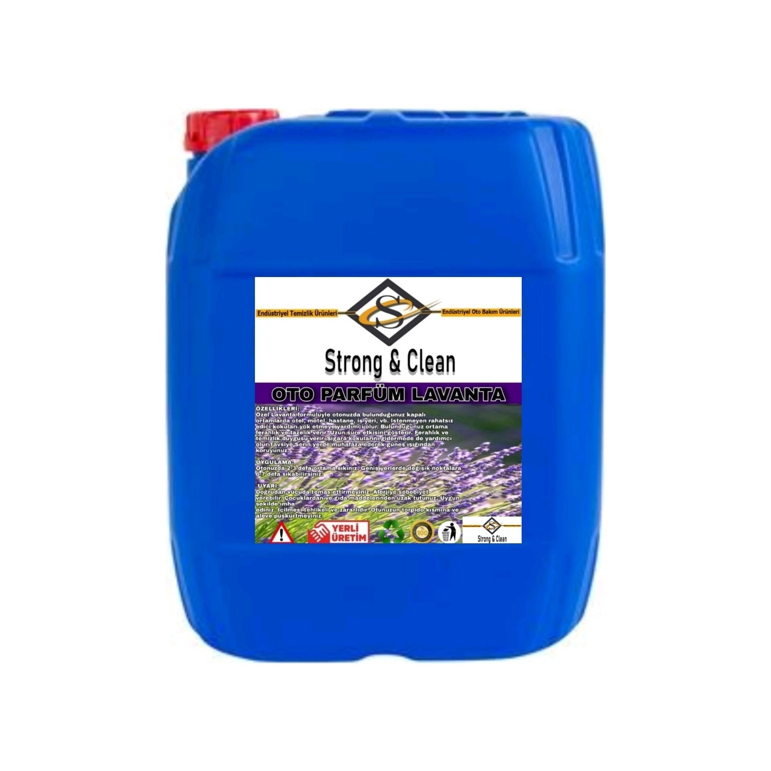 Strong & Clean Oto Parfüm Lavanta 20 kg Fiyatı - Taksit Seçenekleri