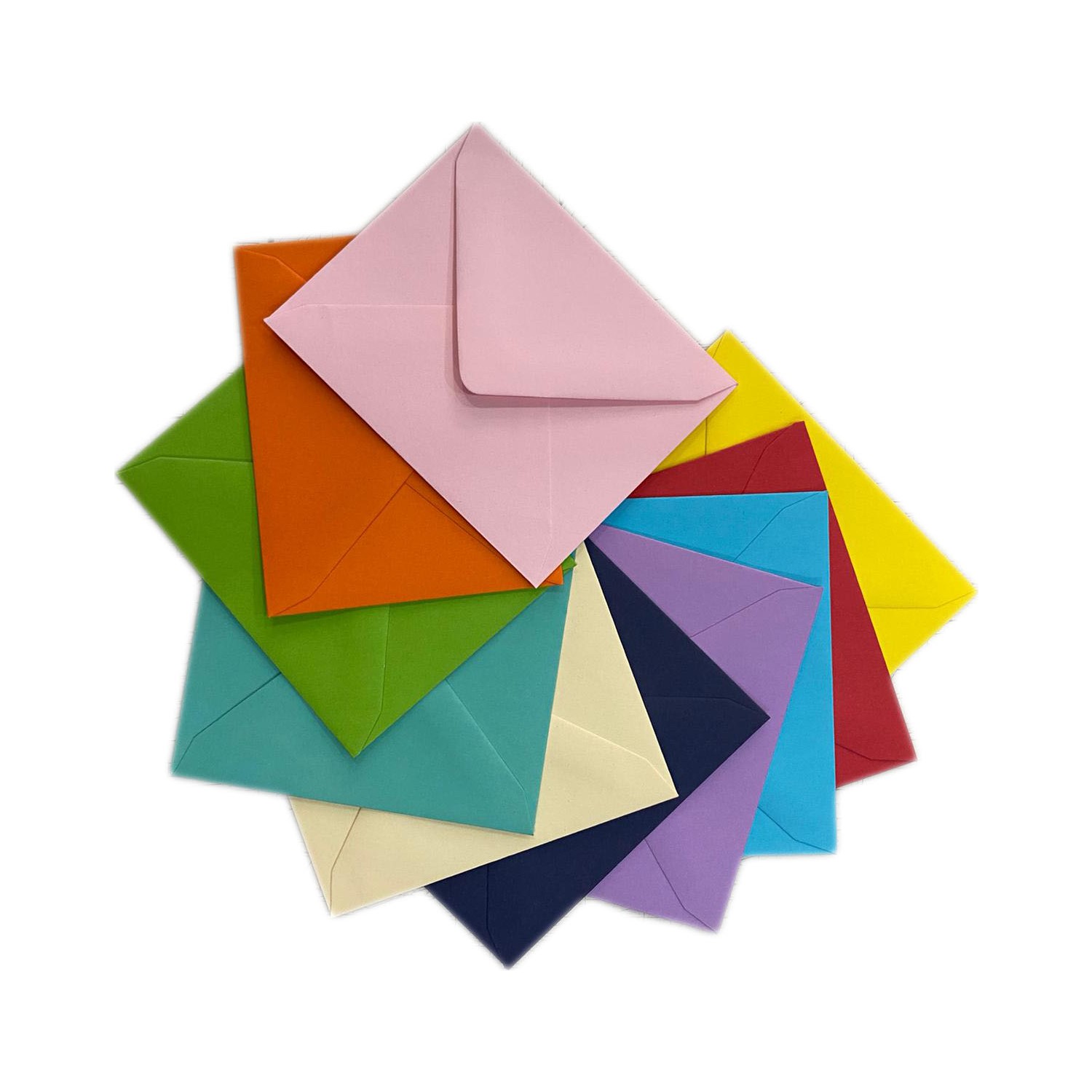 Doğan Zarf Karışık Renkli Zarf 7 x 9 cm MİNİ BOY 10'lu Fiyatı