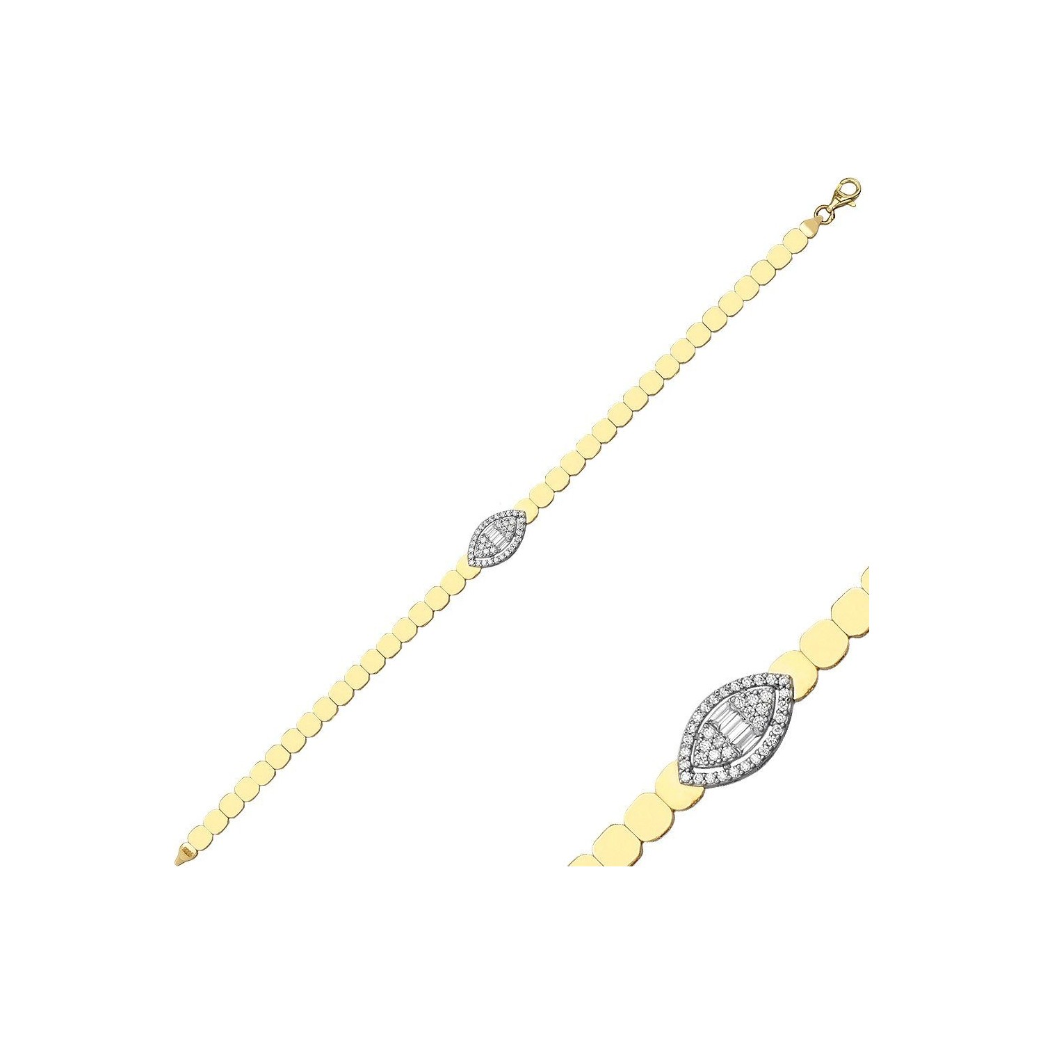 Sembol Gold Beget Altın Bileklik Petek 14K Gold Fiyatı