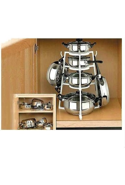 Pantree Dolap Içi Tencere Rafı & Düzenleyici