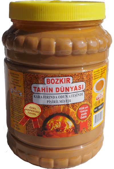 Kalaycıoğlu Bozkır Tahin Dünyası Bozkır Tahini Kepeksiz 1900 gr Kalaycıoğlu Bozkır Tahin Dünyası Bozkır Tahini Kepeksiz 1900 gr