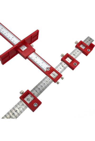 Rox Wood 0058 Delik Delme Merkezleme Kılavuz Cetveli Rox Wood 0058 Delik Delme Merkezleme Kılavuz Cetveli