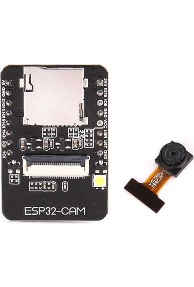 Alfa ESP32-CAM Wifi Bluetooth + OV2640 Kamera Modül Alfa ESP32-CAM Wifi Bluetooth + OV2640 Kamera Modül