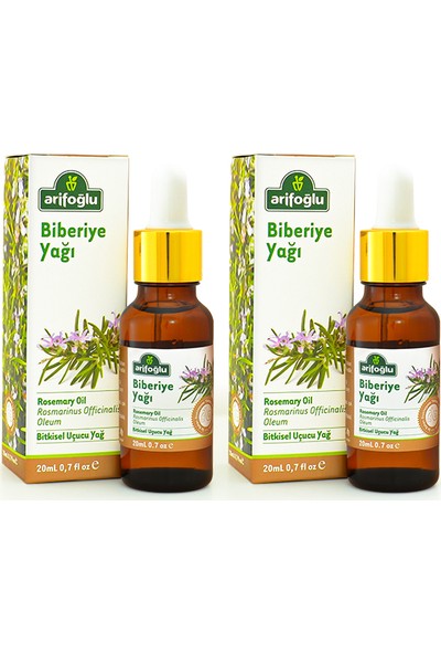 Arifoğlu Biberiye Yağı 20 + 20 ml 2'li Set Arifoğlu Biberiye Yağı 20 + 20 ml 2'li Set