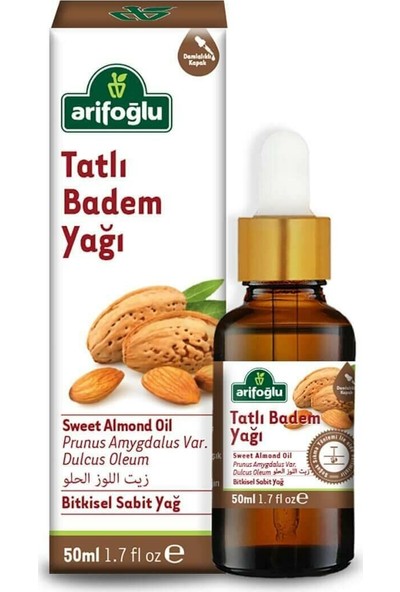Arifoğlu Tatlı Badem Yağı 50 ml Arifoğlu Tatlı Badem Yağı 50 ml