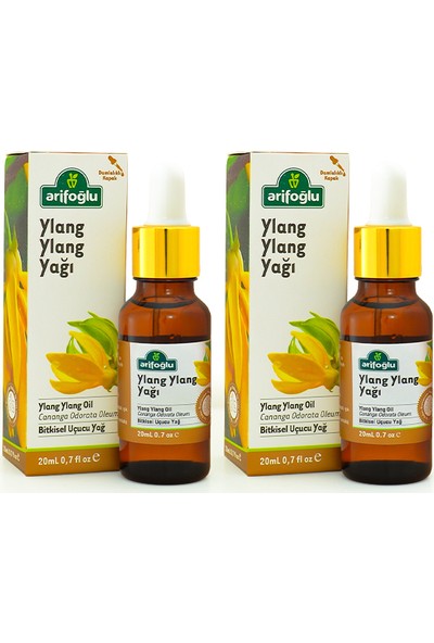 Arifoğlu Ylang Ylang Yağı 20 + 20 ml 2'li Set