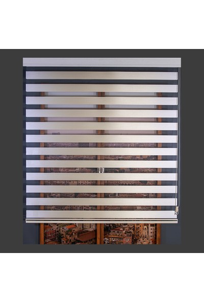 Anıper Zebra Perde Krem Bamboo Stor 100x200 cm Anıper Zebra Perde Krem Bamboo Stor 100x200 cm