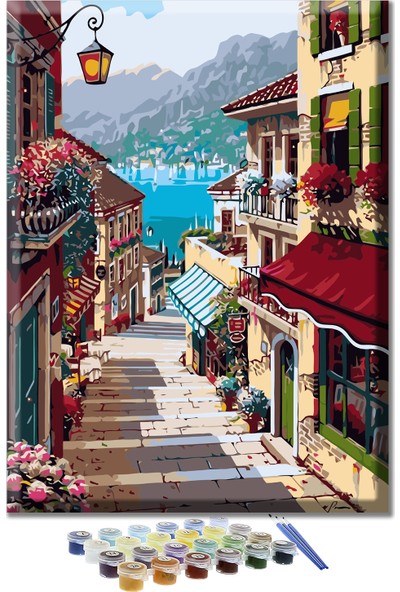 Doruk Baskı Sayılarla Boyama Seti Liman Yolu Doruk Baskı Sayılarla Boyama Seti Liman Yolu