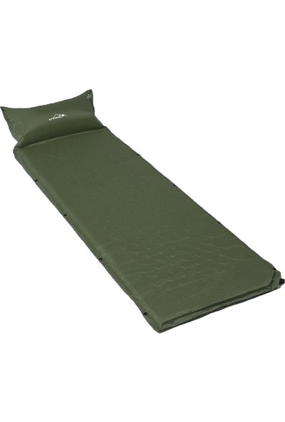 Nurgaz Campout Kendiliğinden Şişen Mat Haki-Gri