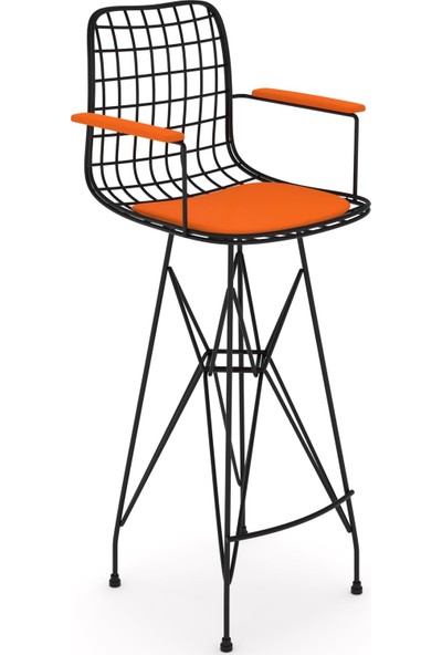 Knsz kafes tel bar sandalyesi 1 li zengin syhtrn kolçaklı Knsz kafes tel bar sandalyesi 1 li zengin syhtrn kolçaklı