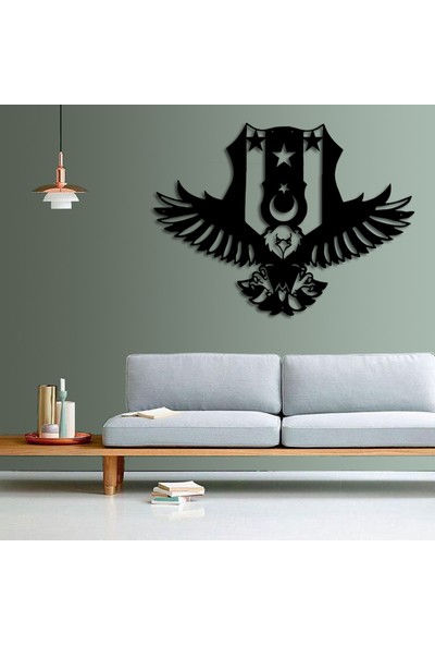 Wooden Art Ledli Kartal Ahşap Tablo Wooden Art Ledli Kartal Ahşap Tablo