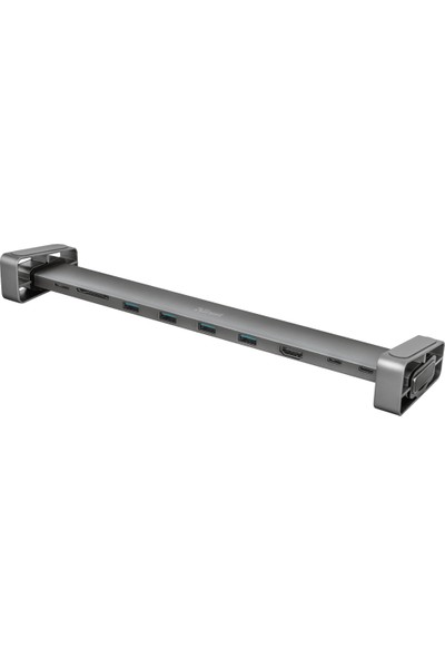 Trust 23417 Dalyx 10in1 USB-C Bağlantı İstasyonu ve Standı