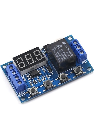 Joytech Dc 6-30V Zaman Ayarlı Geciktirmeli 12V 24V LED Ekran Zaman Rölesi Joytech Dc 6-30V Zaman Ayarlı Geciktirmeli 12V 24V LED Ekran Zaman Rölesi
