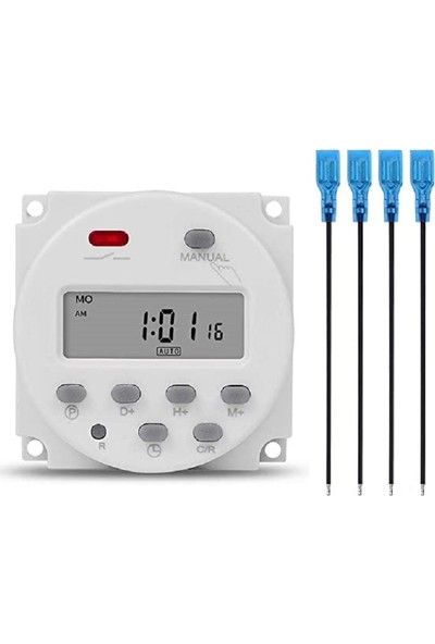 Joytech CN101A Programlanabilir Gecikmeli Zaman Ayarlı Haftalık 12V Röle Kuluçka Röle Joytech CN101A Programlanabilir Gecikmeli Zaman Ayarlı Haftalık 12V Röle Kuluçka Röle