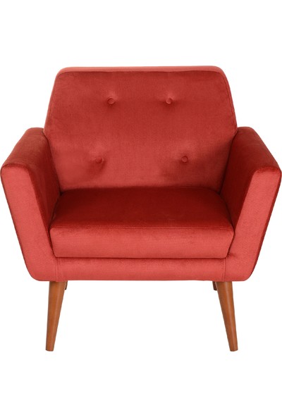 Luvino Torino Tekli Koltuk Kırmızı Luvino Torino Tekli Koltuk Kırmızı