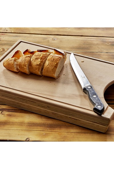 Bluecape Ahşap Tabaklı Kesme Tahtası