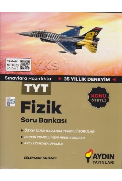 Aydın Yayınları Yks Tyt Fizik Soru Bankası - Süleyman Tahancı