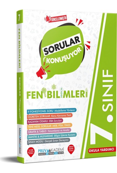Pruva Akademi 7.Sınıf Fen Bilimleri Sorular Konuşuyor Soru Bankası Pruva Akademi 7.Sınıf Fen Bilimleri Sorular Konuşuyor Soru Bankası