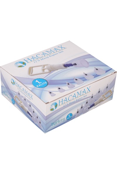 Hacamax Tokyo Masaj Kupaları Seti 12'li Hacamax Tokyo Masaj Kupaları Seti 12'li