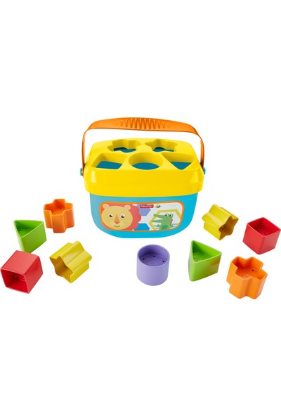 Fisher-Price Renkli Bloklar, Kova ve 10 Adet Blok, Yerleştirme Oyunu FFC84 Fisher-Price Renkli Bloklar, Kova ve 10 Adet Blok, Yerleştirme Oyunu FFC84
