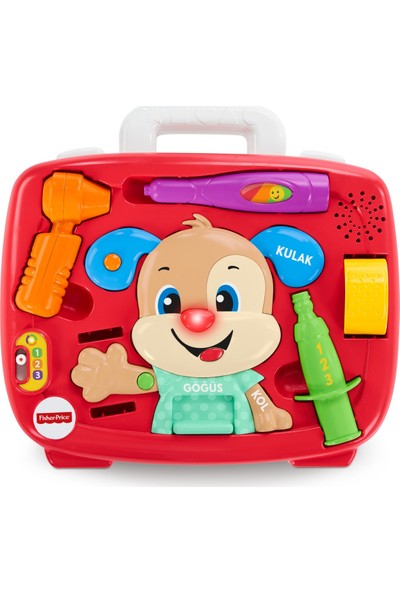 Fisher-Price Eğlen & Öğren Yaşa Göre Gelişim - Köpekçik Doktorda (Türkçe ve İngilizce) Medikal Oyun Parçalarıyla İnteraktif Doktor Seti FTC72 Fisher-Price Eğlen & Öğren Yaşa Göre Gelişim - Köpekçik Doktorda (Türkçe ve İngilizce) Medikal Oyun Parçalarıyla İnteraktif Doktor Seti FTC72