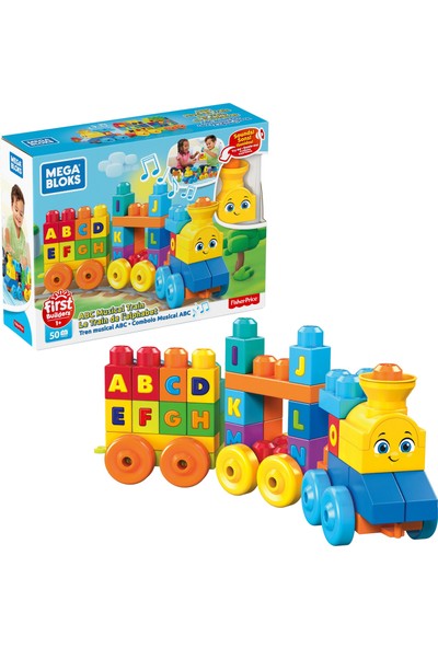 Fisher Price Fisher-Price Mega Bloks Müzikli Alfabe Treni, Gerçek Sesler ve Müzik ile Harfleri Öğretir FWK22 Fisher Price Fisher-Price Mega Bloks Müzikli Alfabe Treni, Gerçek Sesler ve Müzik ile Harfleri Öğretir FWK22
