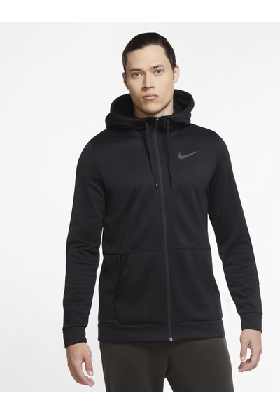 Nike CU6231-010 M Nk Thrma Hd Fz Erkek Sweatshirt