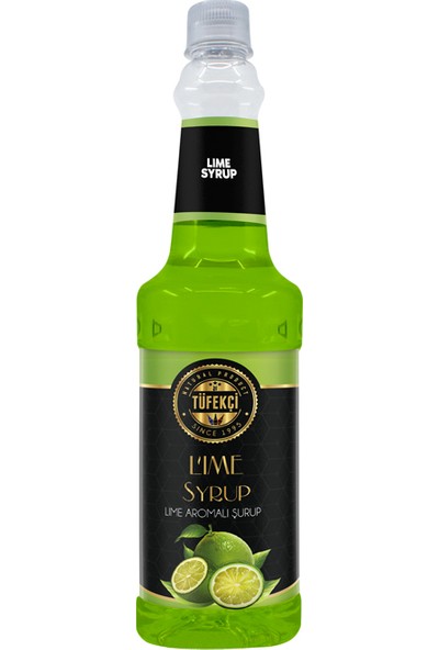 By Tüfekçi Lime Limon Şurup 750 ml By Tüfekçi Lime Limon Şurup 750 ml
