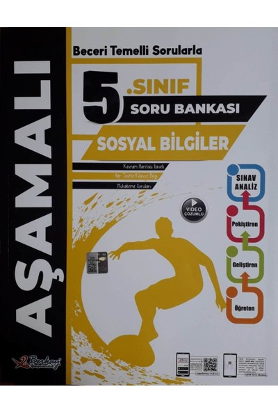 Berkay Yayınları 5. Sınıf Aşamalı Sosyal Bilgiler Soru Bankası