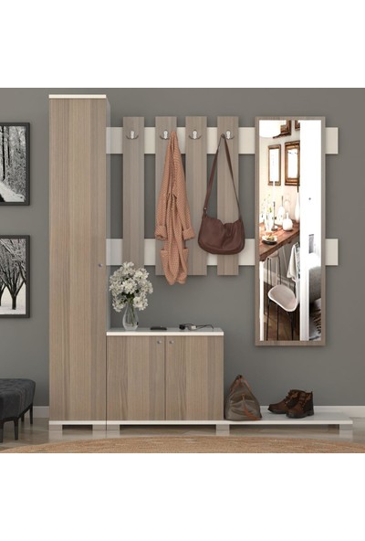 Remaks Akasya Vestiyer Portmanto Takımı - Cordoba