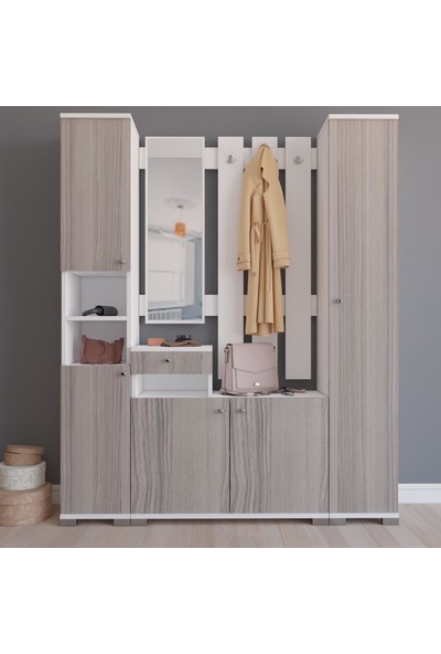 Remaks Manolya Vestiyer Portmanto Takımı - Cordoba