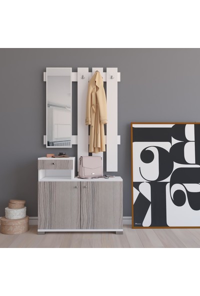 Remaks Orkide Vestiyer Portmanto Takımı - Cordoba