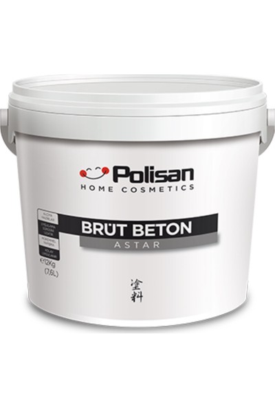 Polisan Brüt Beton Astarı Yeşil 12 Kg Polisan Brüt Beton Astarı Yeşil 12 Kg