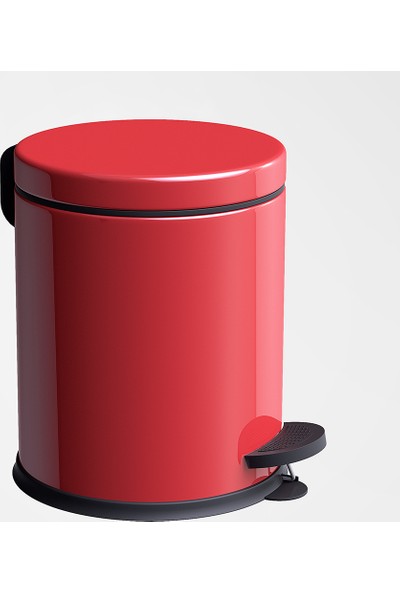 Vinoks Renkli Çöp Kovası Kırmızı
