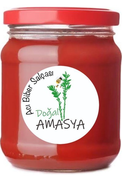 Doğal Amasya Acı biber Salçası 1 kg Doğal Amasya Acı biber Salçası 1 kg