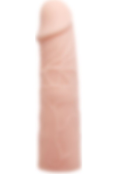 Lilitu Shop 6cm Dolgulu Damarlı Ekstra Uzun Penis Kılıfı