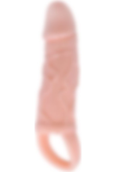 Lilitu Shop 2 cm Dolgulu Penis Kılıfı Uzatmalı Prezervatif Dildo